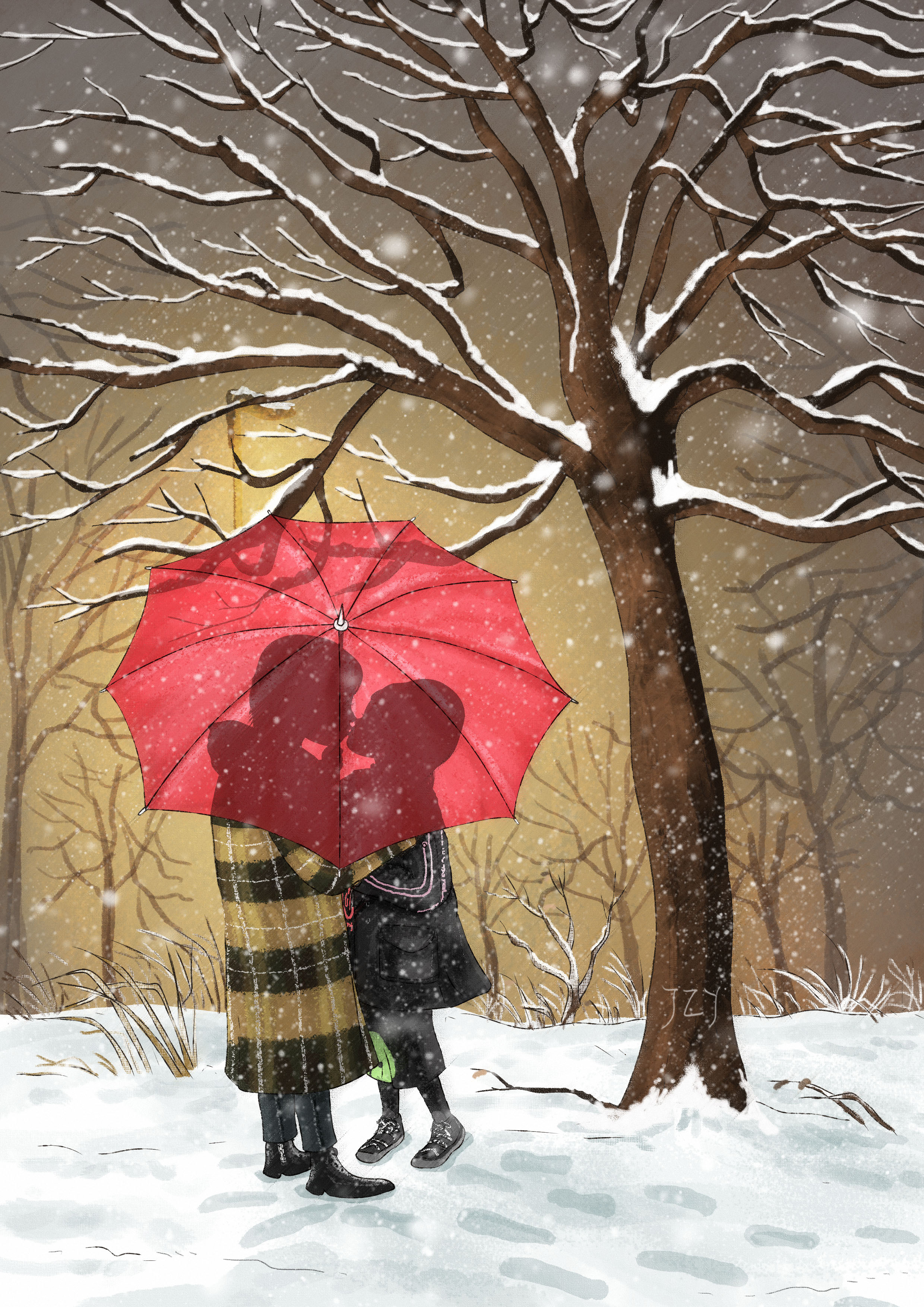 初雪_JZY09-站酷ZCOOL