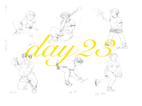 速写60天挑战赛day23_剪刀手爱德田-站酷ZCOOL