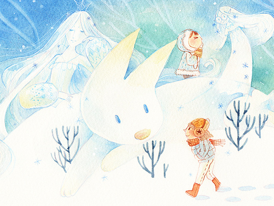 画说心语--冬日心曲1_ice_cc曦-站酷ZCOOL