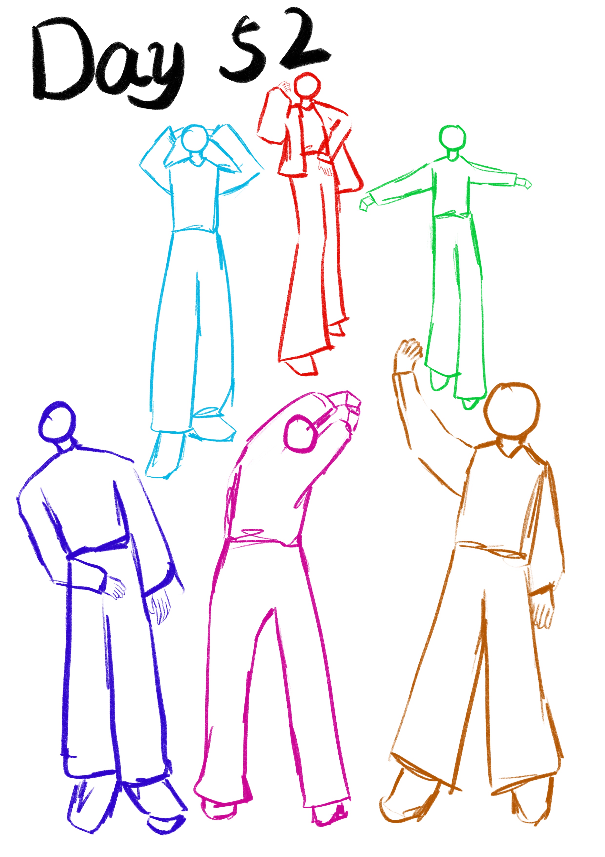 #速写60天挑战赛#day52@速写班长 _减肥的白菜-站酷ZCOOL