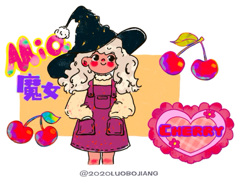 小魔女Mia_阿萝aluo-站酷ZCOOL