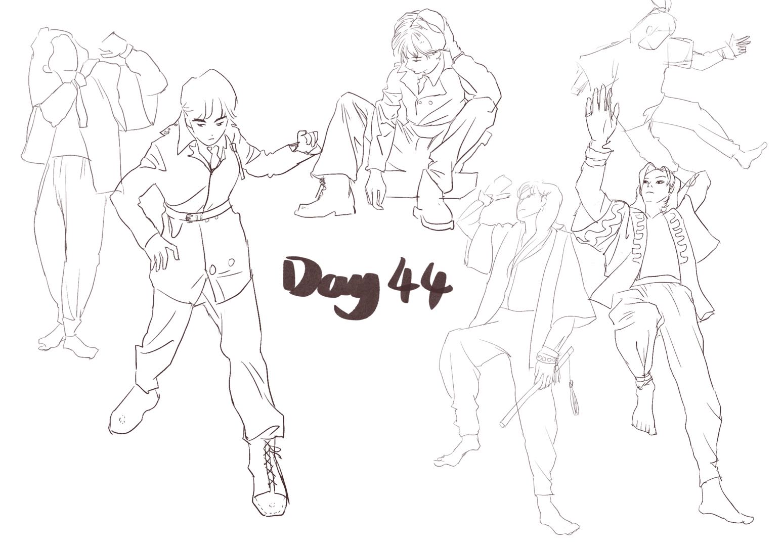 #速写60天挑战赛# day44 @速写班长 _Z590663743-站酷ZCOOL