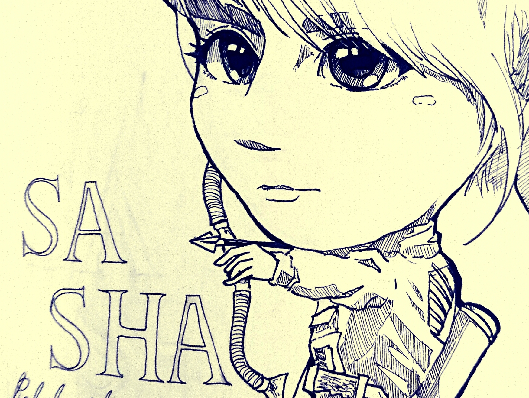 进击的巨人 sasha_猫粮_Matthew-站酷ZCOOL