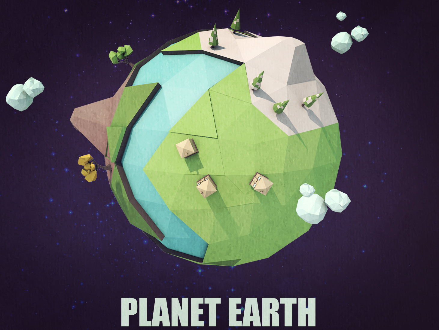 Planet earth三维场景建模_AguaiC-站酷ZCOOL