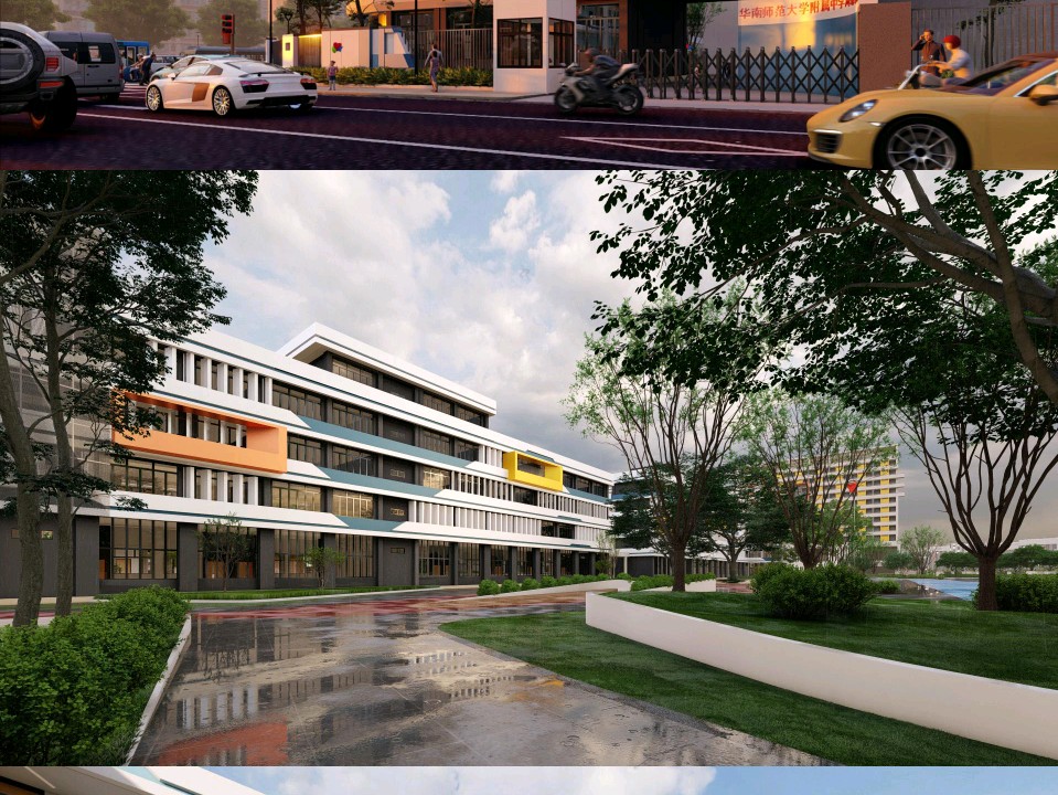 华附海珠学校整体改造升级_arch彪-站酷ZCOOL