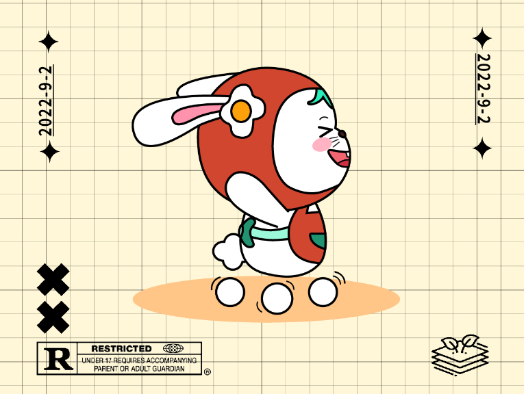 茄茄兔原创IP设计_怪怪鱼儿-站酷ZCOOL