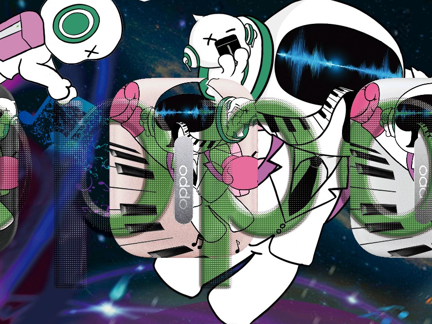 （星际不返航）OPPO Enco Free 耳机套设计_MOMOLOLO-站酷ZCOOL