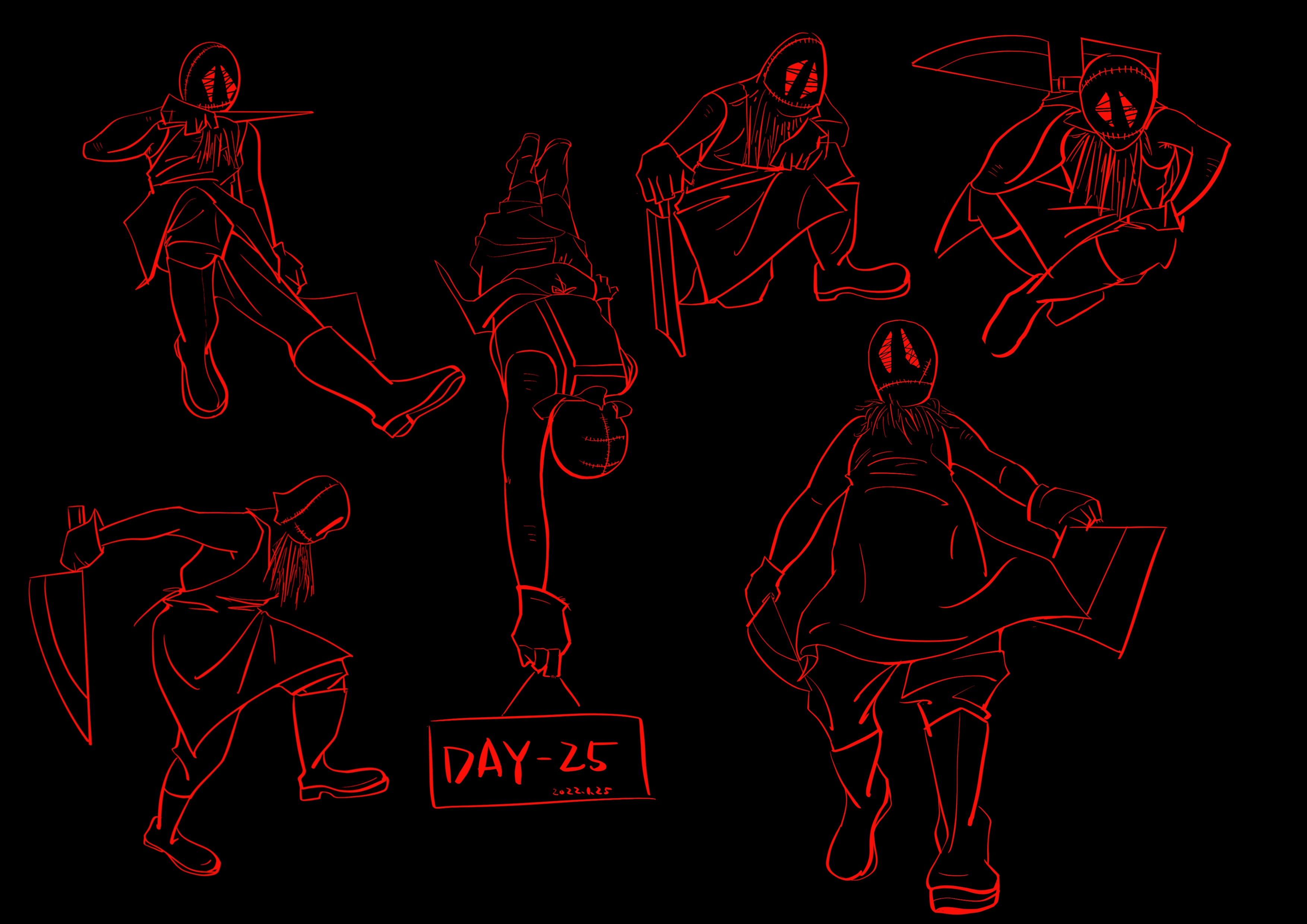 #速写60天挑战赛# @速写班长 day25_底迪画大饼-站酷ZCOOL