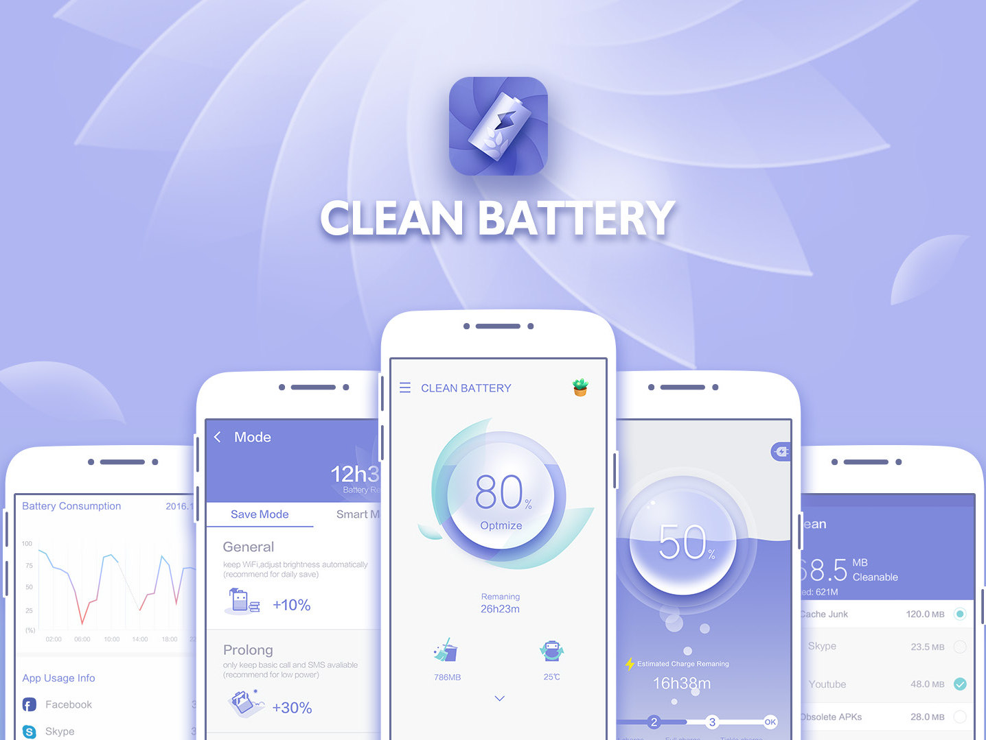 Clean Battery — 清理省电_zazaguy-站酷ZCOOL