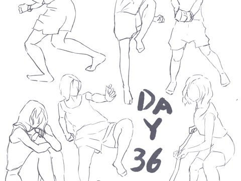 #速写60天挑战赛# day36 @速写班长_乾黎-站酷ZCOOL