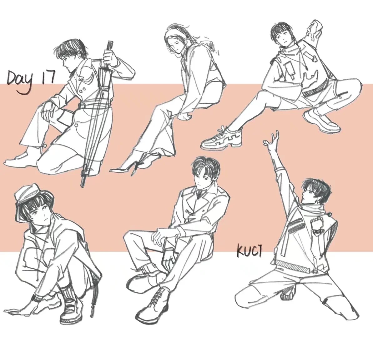 #速写六十天挑战赛#day17@速写班长_kucix-站酷ZCOOL