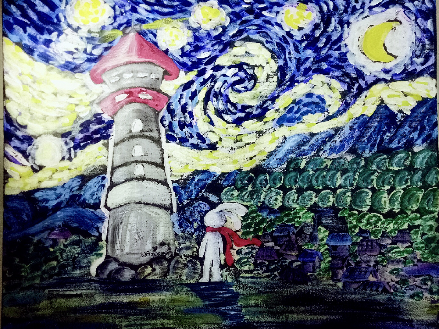 不二的星夜_一二三亖Wu-站酷ZCOOL