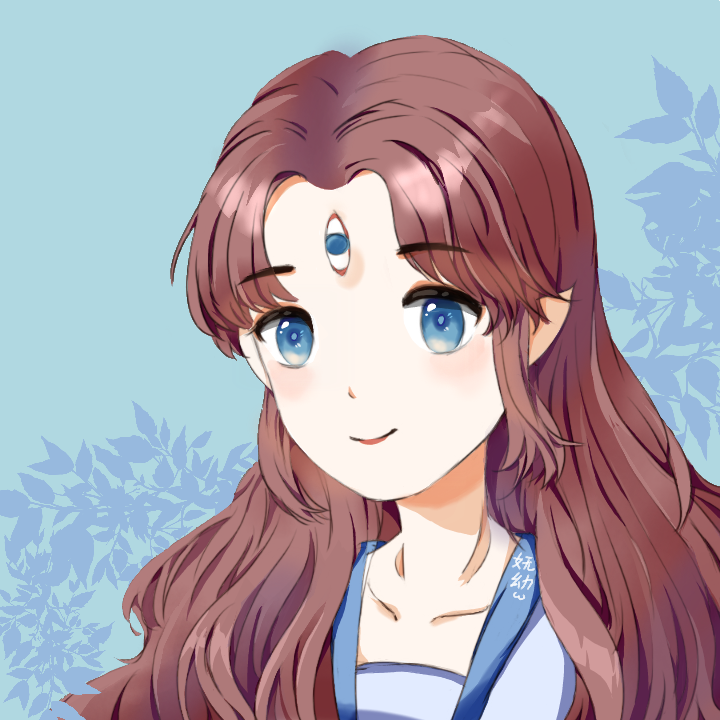 摸鱼自己的人设#oc_妩幼w-站酷ZCOOL