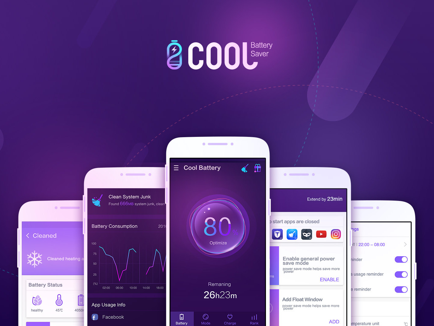 Cool Battery Saver — 酷省电_zazaguy-站酷ZCOOL