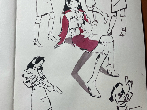 速写打卡day8_响响响响响-站酷ZCOOL