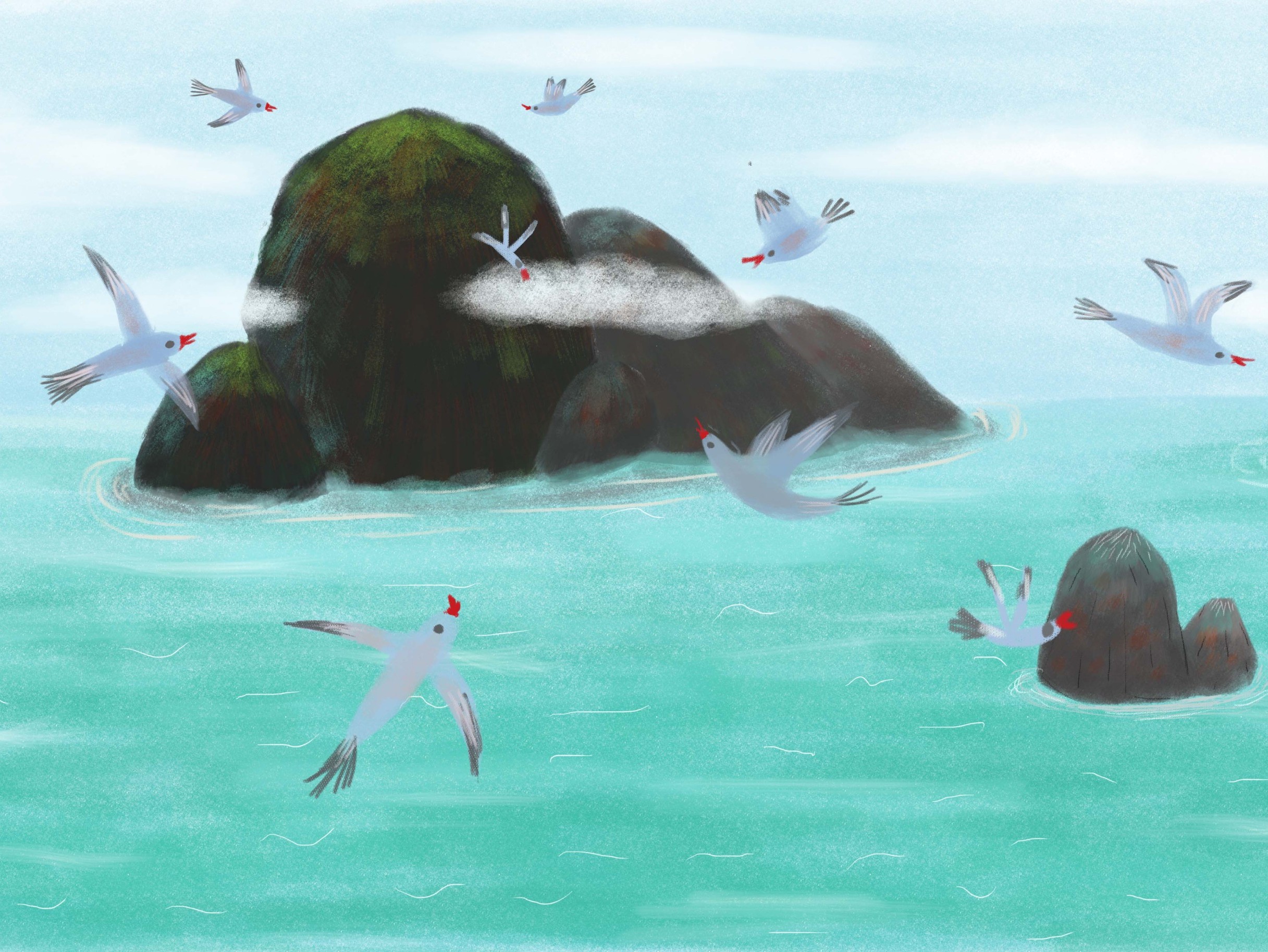 海与岛_yeah_one-站酷ZCOOL