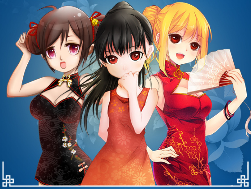 棋牌游戏UI&人物原画_QBEAR-站酷ZCOOL