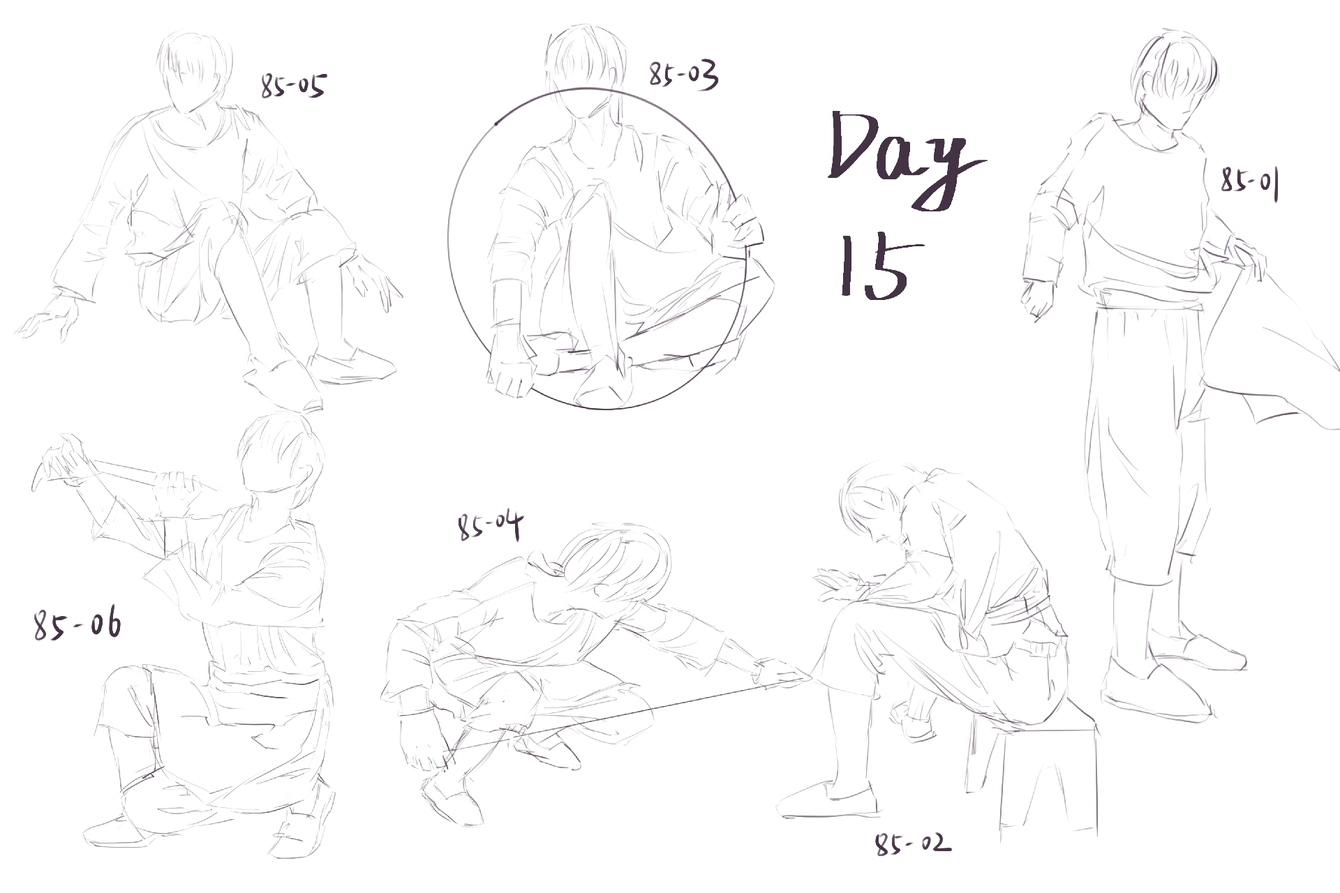 #速写60天挑战赛# day15@速写班长_Karolla-站酷ZCOOL