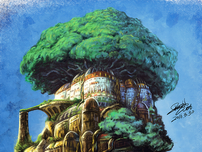 天空之城_Rda_DX-站酷ZCOOL