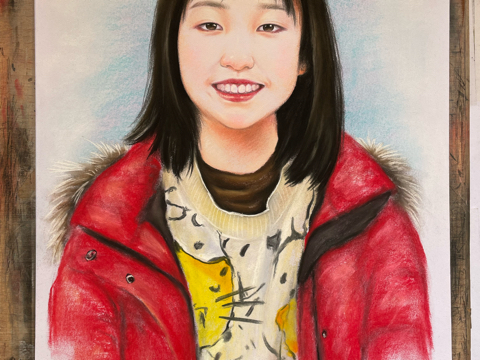 色粉彩头_喻巧-站酷ZCOOL