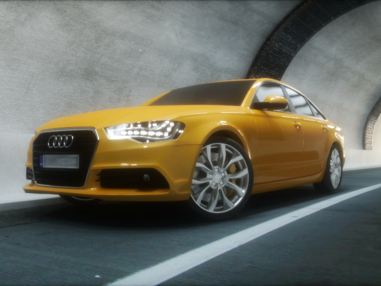 奥迪A6L改装VINIC-RT6卡钳_魄客-站酷ZCOOL