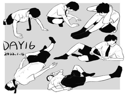 ＃速写60天挑战赛＃day16_scoriae-站酷ZCOOL