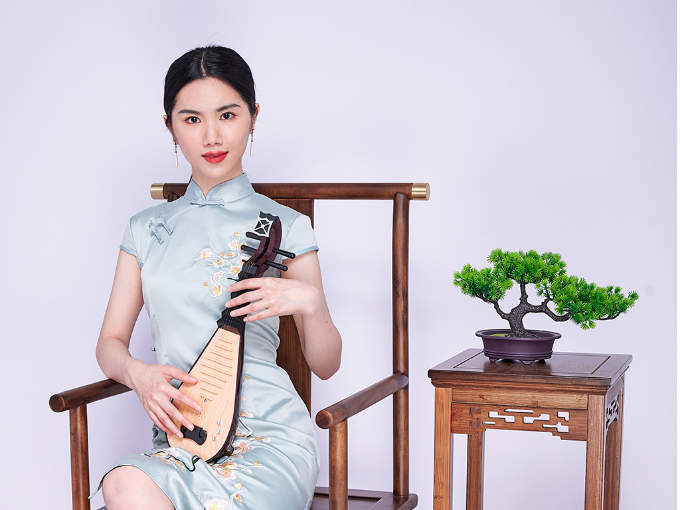 民国风优雅女生旗袍【摄影图】_设图SHETU66-站酷ZCOOL