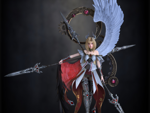 rose angel_糖衣大炮弹-站酷ZCOOL