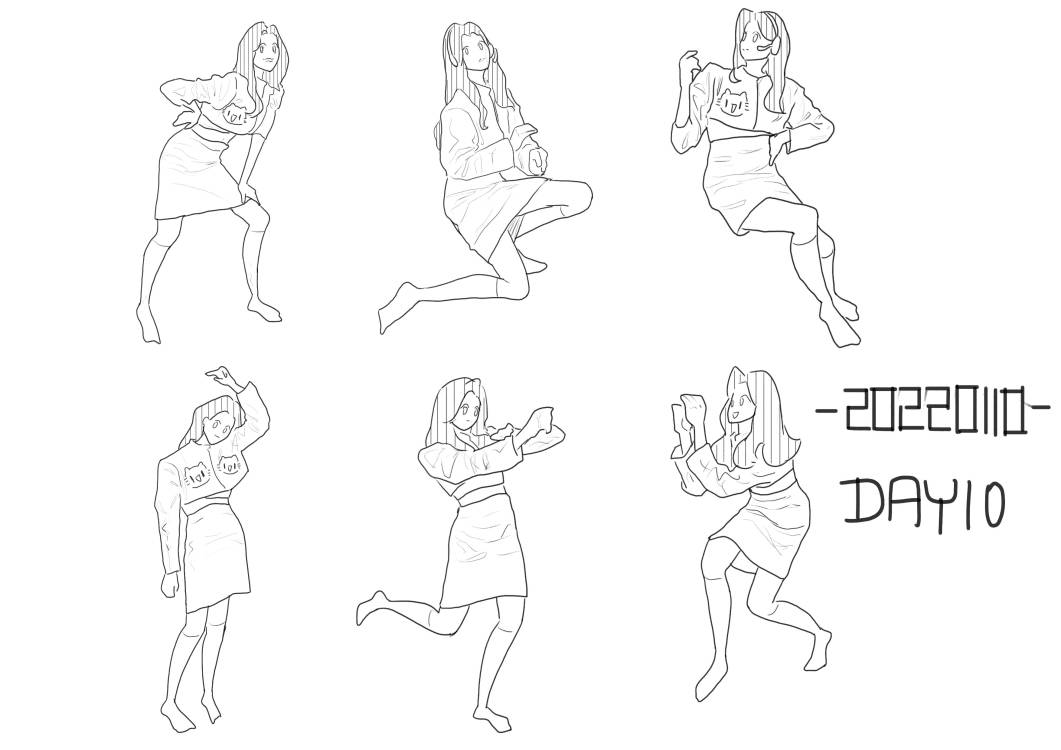 #速写60天挑战赛 day10_siglinde-站酷ZCOOL