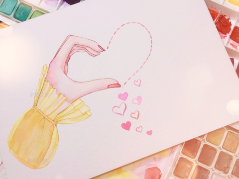 宝贝们，新年快落吖。_予里yuli-站酷ZCOOL