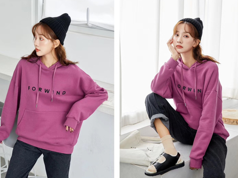 模特羊羊 卫衣拍摄 学院风拍摄_北斗摄影-站酷ZCOOL