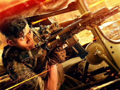 电影《沙鹰行动》单人海报_东威Davey-站酷ZCOOL