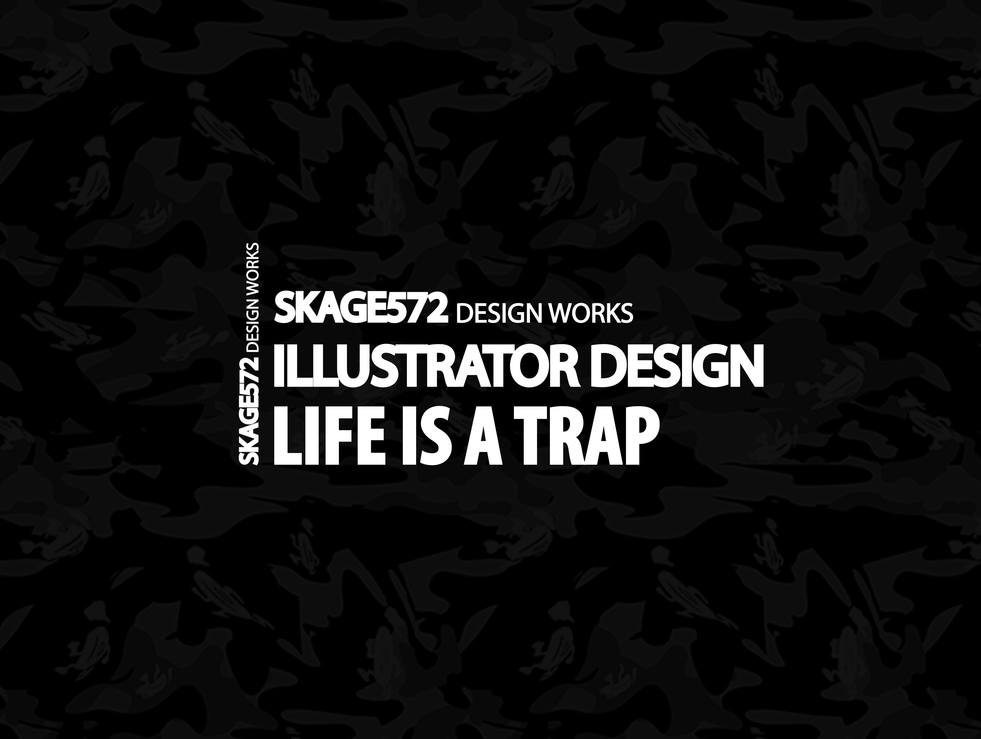 LIFE IS A TRAP 矢量图形设计_skage572-站酷ZCOOL