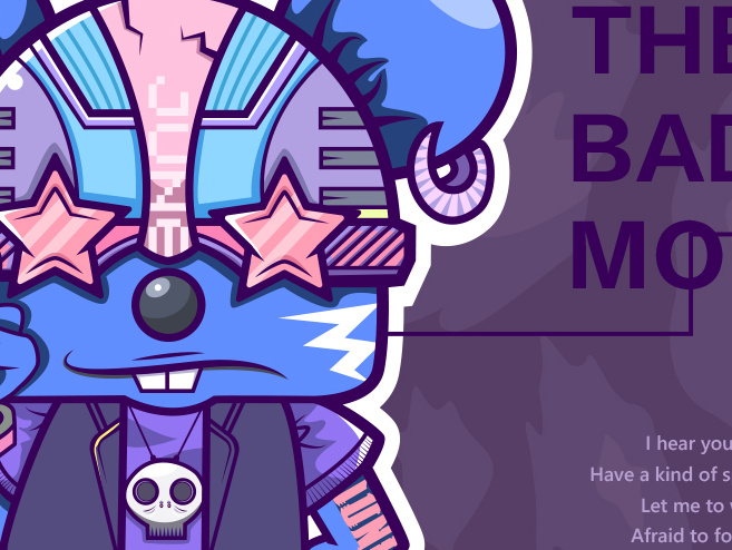 THE BAD MOUSE_ZCJUNE-站酷ZCOOL