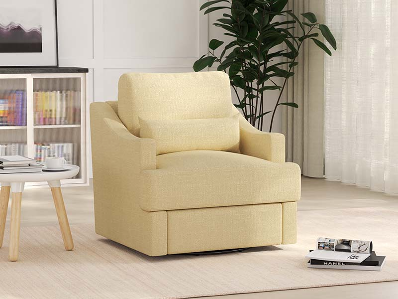 单人摇转椅场景渲染_AHM_Kane-站酷ZCOOL