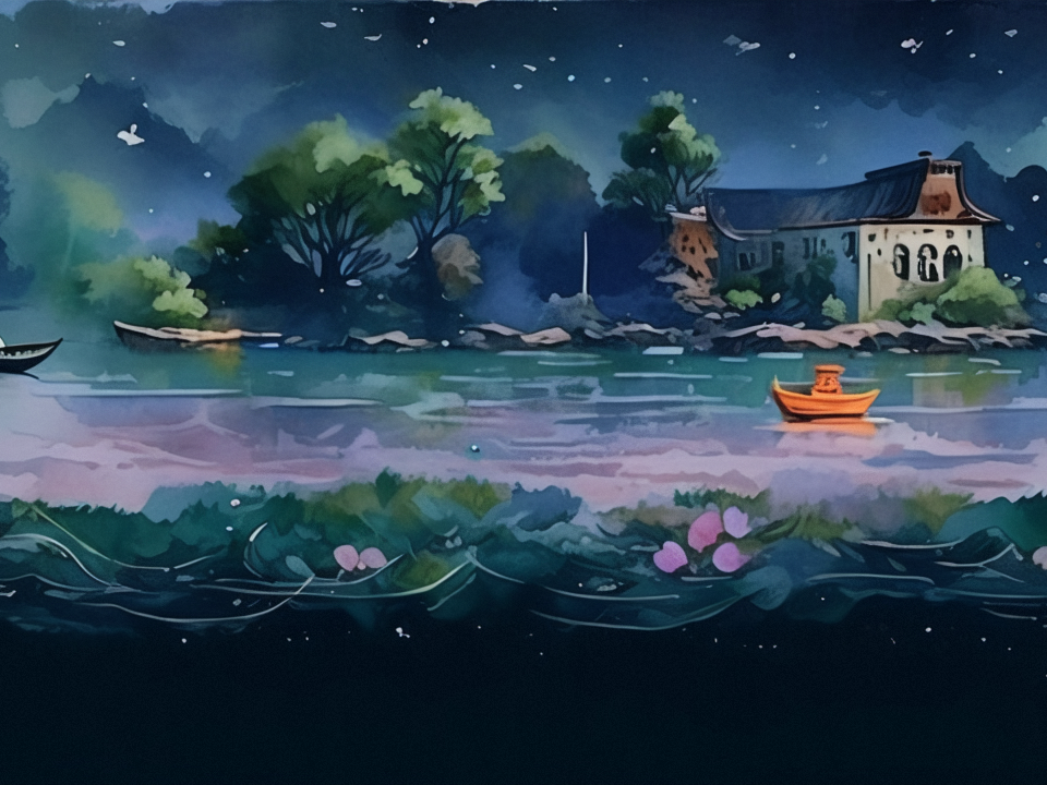 郊野山水（二十四）_煜辰PandaMaster-站酷ZCOOL