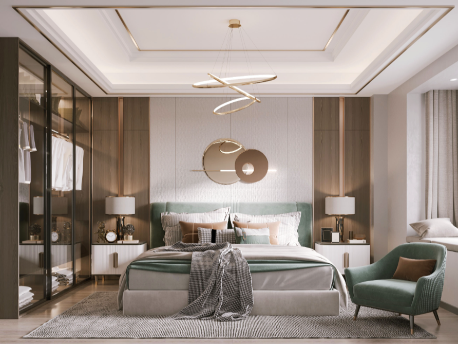 现代轻奢主客卧_把梦留给海1-站酷ZCOOL