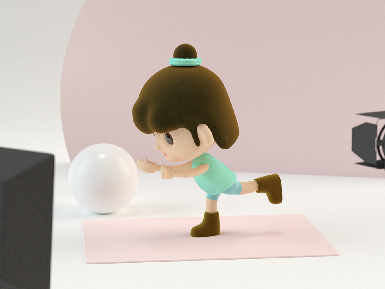 YIYOGA品牌IP设计-瑜伽YOYO_拿铁走奶-站酷ZCOOL