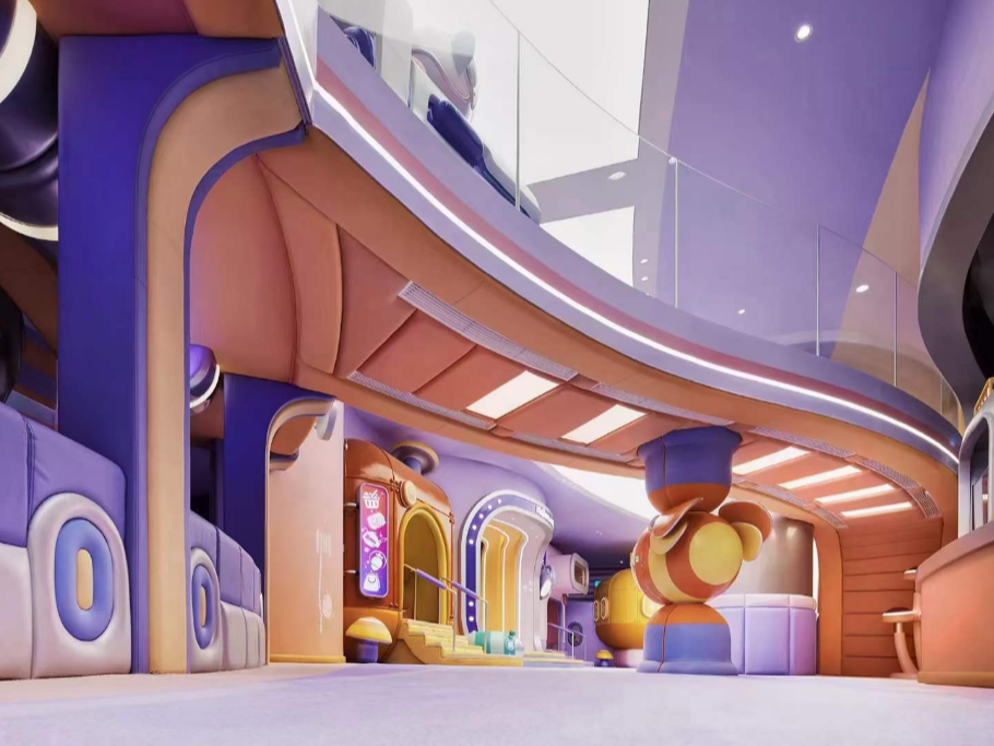 儿童嗨乐园～_1992效果图汉堡-站酷ZCOOL