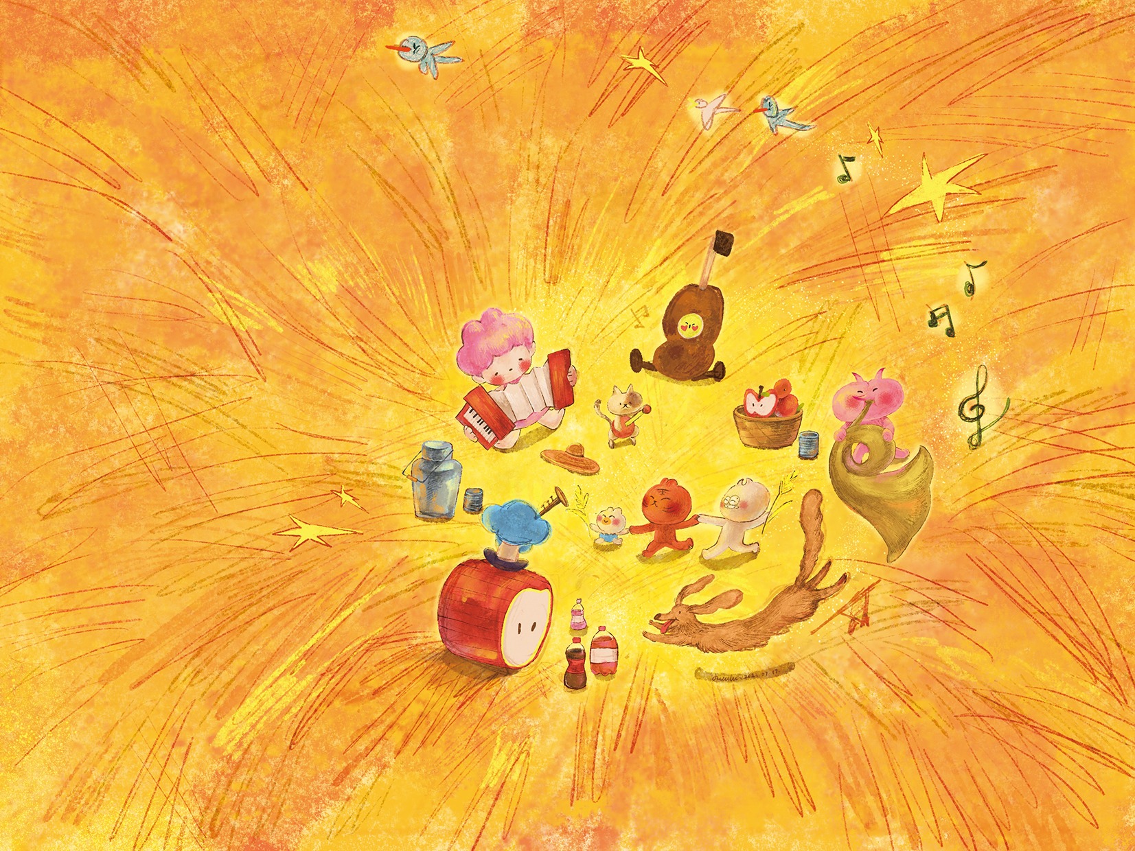 丰收系列_huulu狐卤-站酷ZCOOL