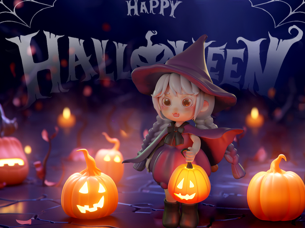 万圣整活夜|南小巫的糖果冒险_April_kingking-站酷ZCOOL