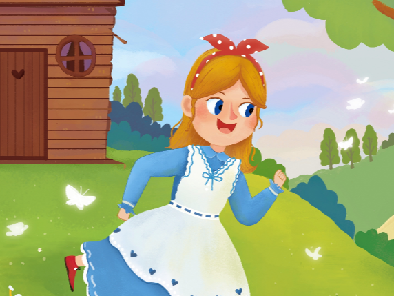 名著内页插画，绿野仙踪_核林女侠heling-站酷ZCOOL