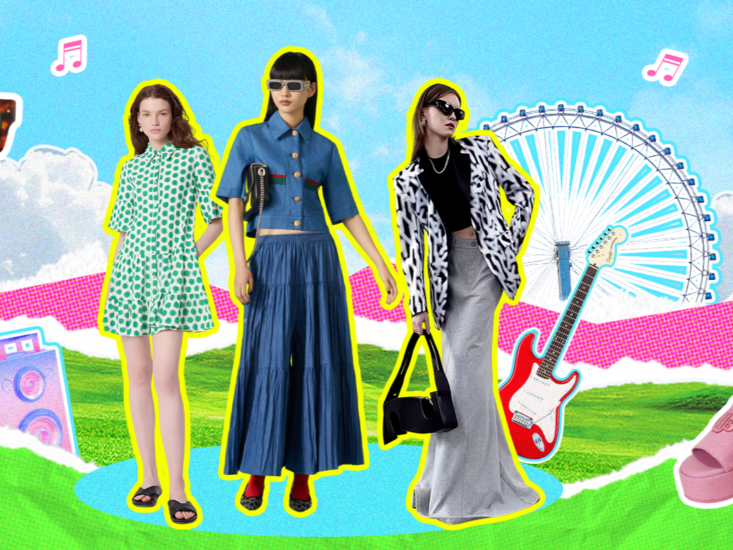 音乐节穿搭拼贴｜动态拼贴风 | 公众号推文_feather梦-站酷ZCOOL