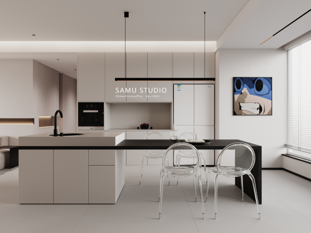 现代白色_青鱼o-站酷ZCOOL