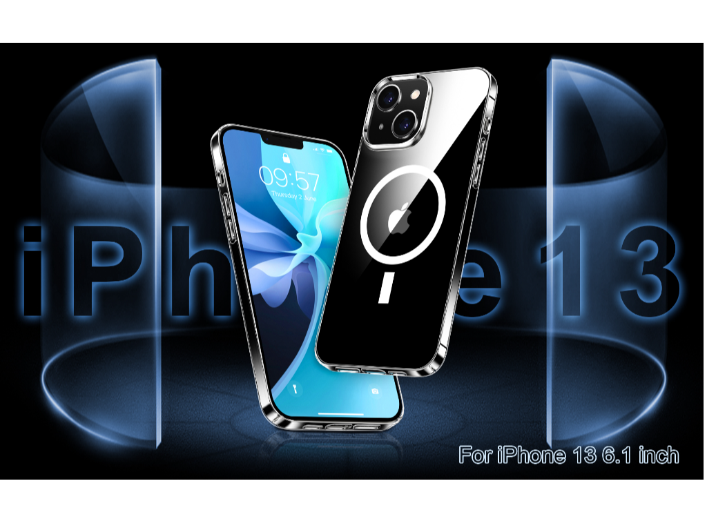 亚马逊 - iPhone13 磁吸透明手机壳 A+_Hugh_Don-站酷ZCOOL