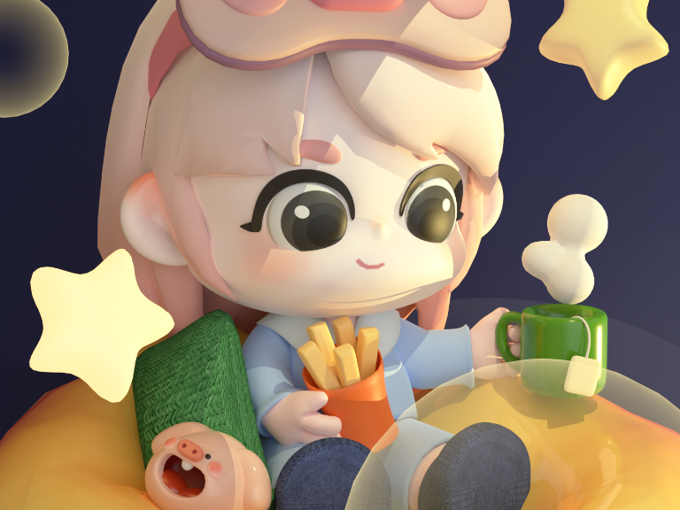 Blender | IP设计_AWA__SHEN-站酷ZCOOL