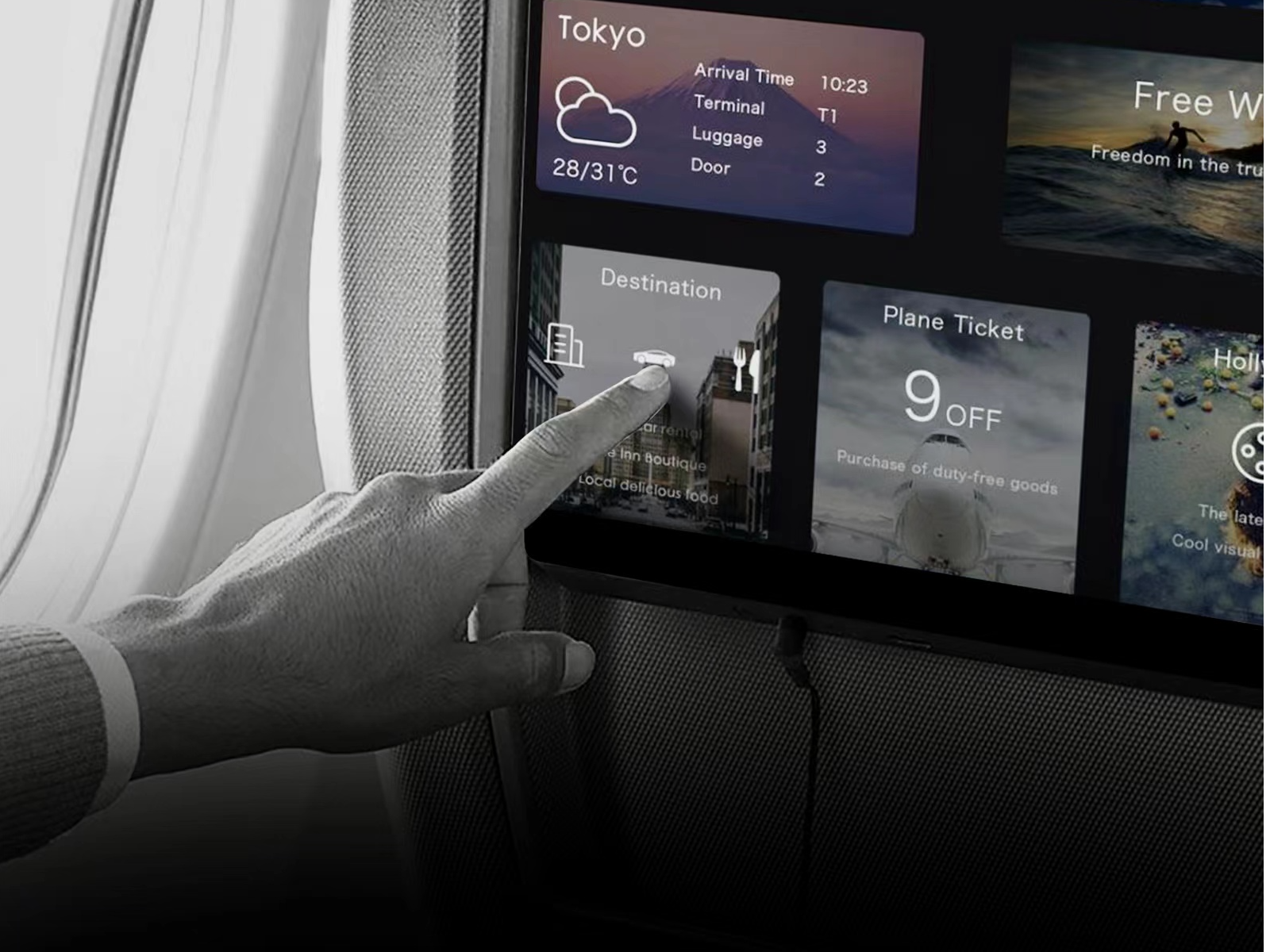 机上娱乐系统用户体验设计_另美创意-站酷ZCOOL