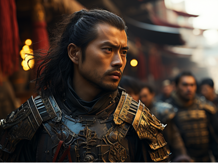 AIGC穿盔甲的男人_AI造物者-站酷ZCOOL