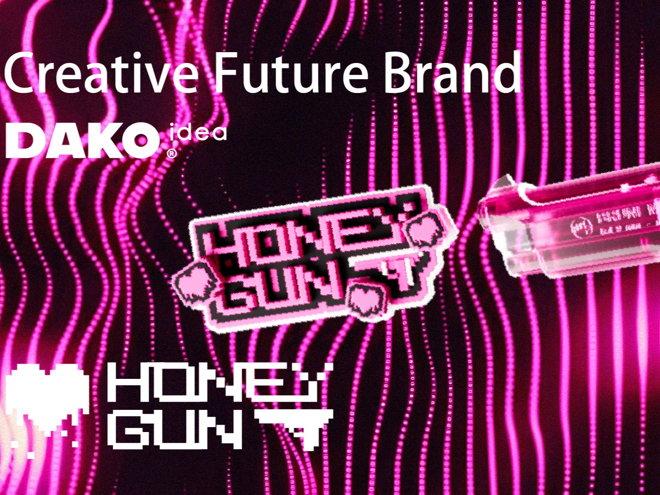 DAKO出品｜Honey Gun甜蜜手枪_DAKO大开创意-站酷ZCOOL