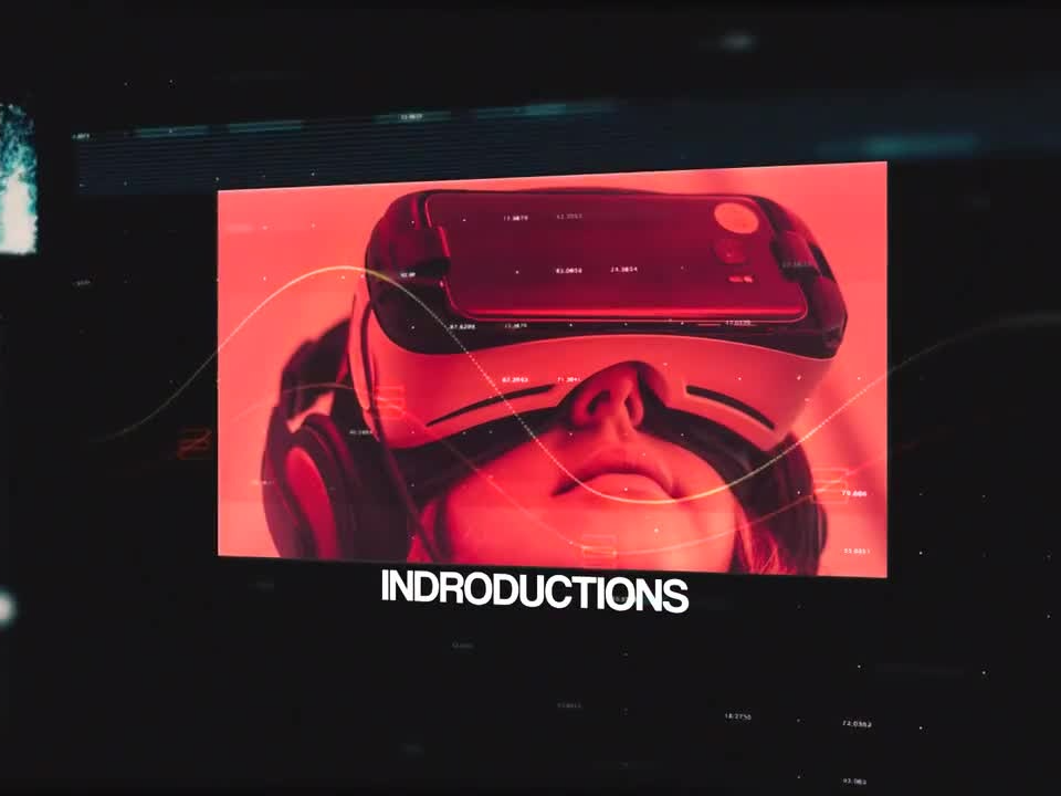 PR模板|高科技设计动态HUD界面数字标志LOGO演绎动画_猿文件网官方账号-站酷ZCOOL